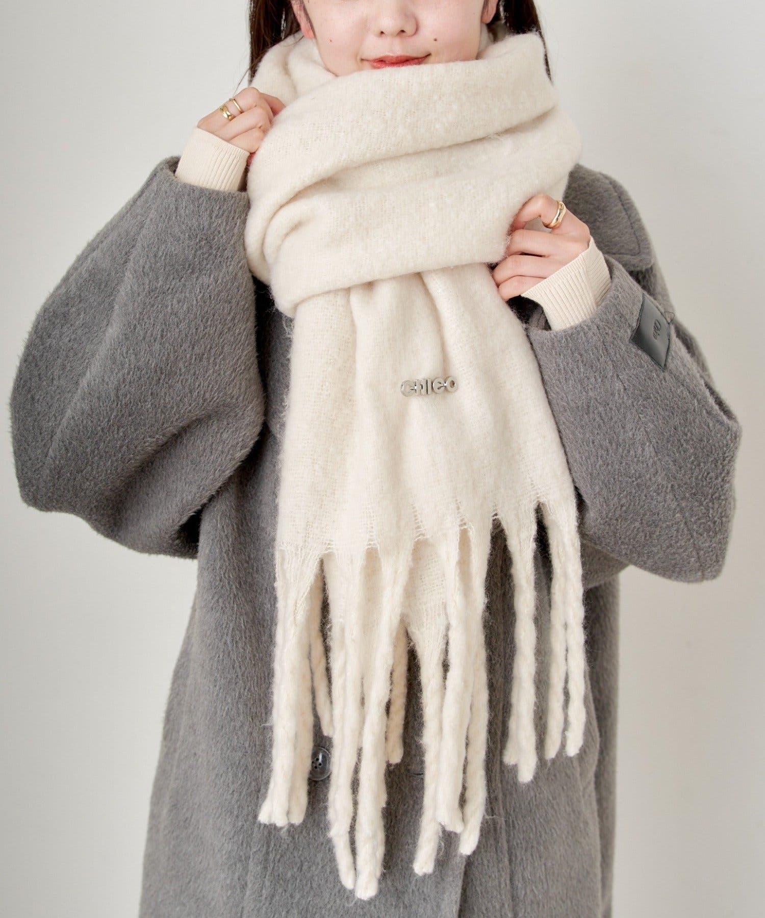 【Chico】ブローチ付太フリンジストール[品番：PALW0003003]｜PAL GROUP OUTLET（パルグループアウトレット）の ...