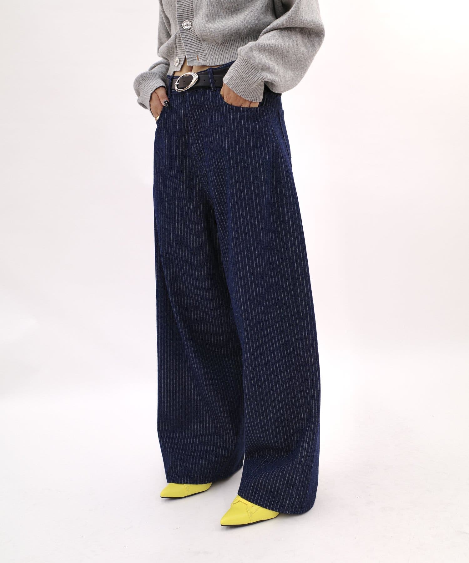 【WHO'S WHO gallery】ストライプデニム[品番：PALW0004200]｜PAL GROUP OUTLET（パルグループ ...