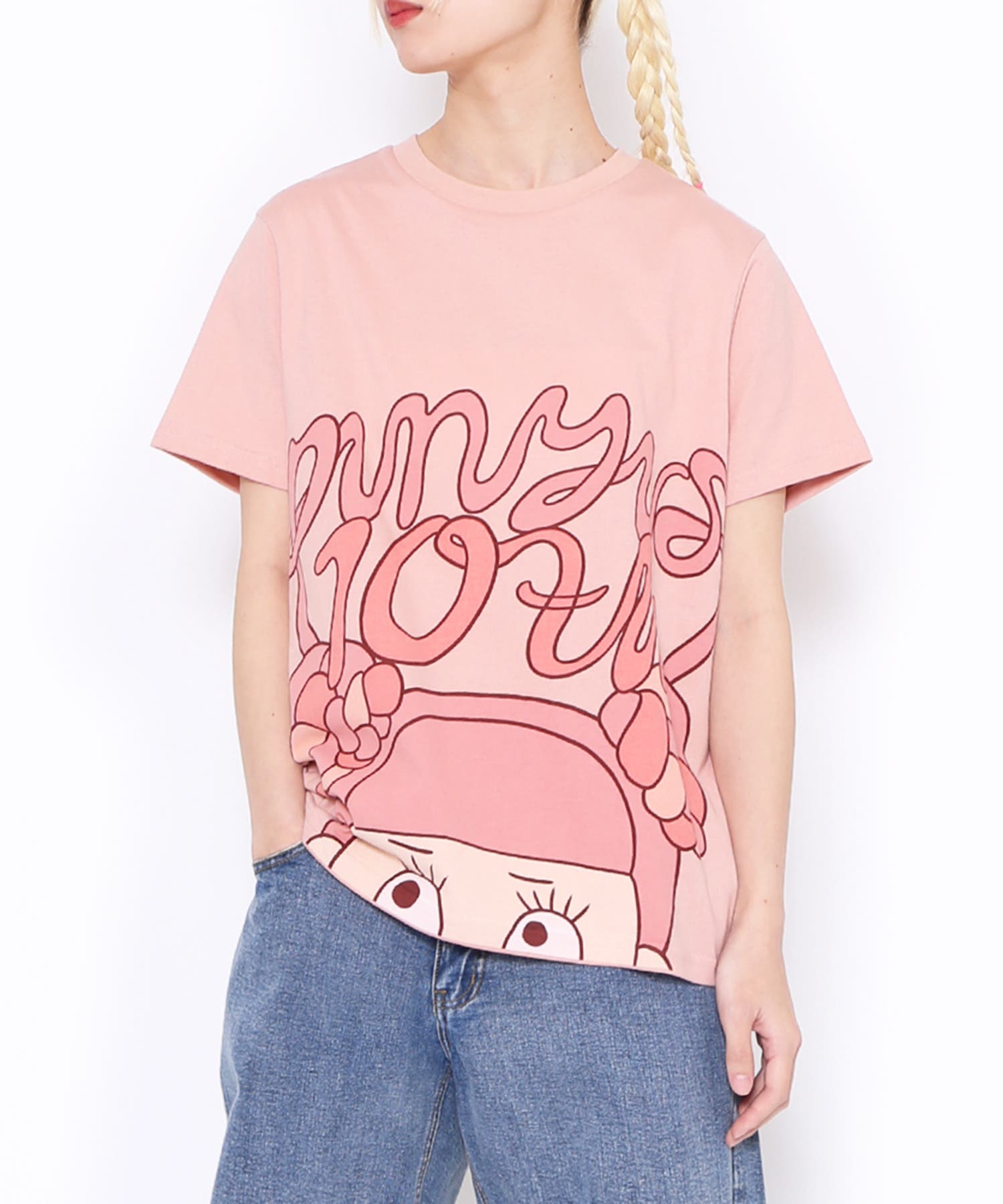 10th NaomiちゃんTシャツ[品番：PNYW0004565]｜PUNYUS （プニュズ）のレディースファッション通販｜SHOPLIST（ショップリスト）