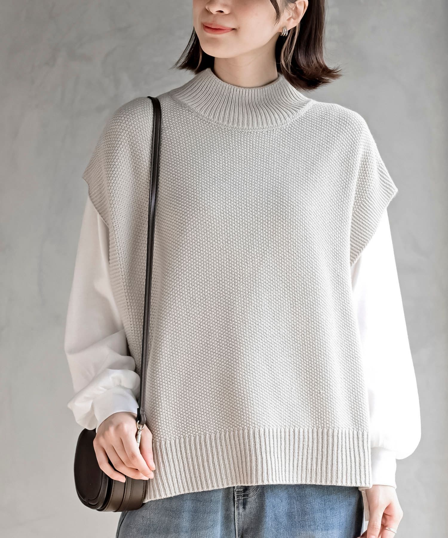 インナーSETニットベストアンサンブル[品番：RPSW0001907]｜rps（アールピーエス）のレディースファッション通販｜SHOPLIST（ショップリスト）