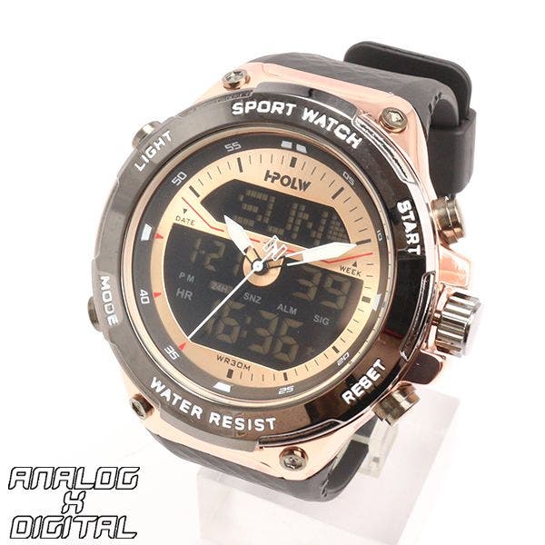 デュアルタイム アナデジ腕時計 HPFS9402[品番：SMPE0000912]｜腕時計アパレル雑貨小物のSP（ウデドケイアパレルザッカコモノ ...