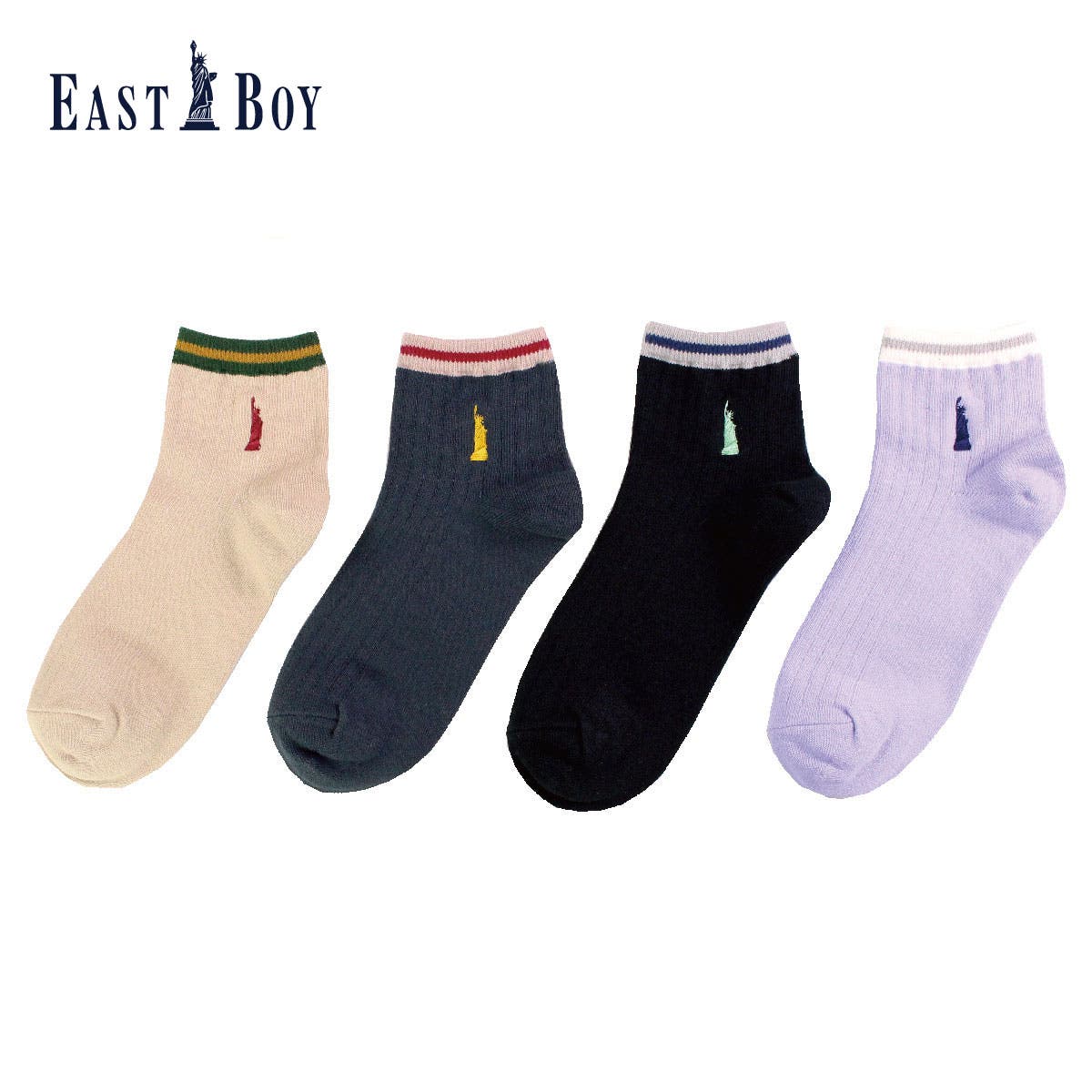 【EASTBOY】3本ラインリブソックス[品番：SUKE0000736]｜SUKENO【WOMEN】（スケノ）のレディースファッション通販｜SHOPLIST（ショップリスト）