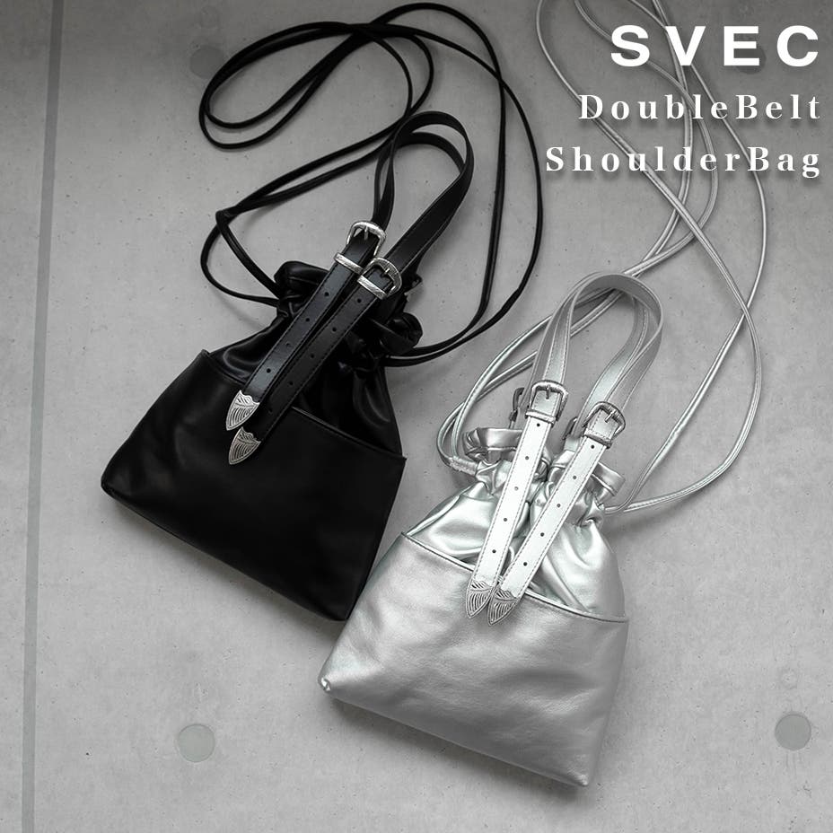 バックルベルト 巾着 ショルダーバッグ[品番：XO000003899]｜SVEC（シュベック）のレディースファッション通販｜SHOPLIST（ショップリスト）