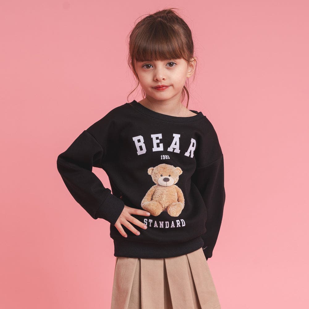 ベアプリントトレーナー[品番：VINK0002412]｜URBAN CHERRY（アーバンチェリー）のキッズファッション通販｜SHOPLIST（ショップリスト）